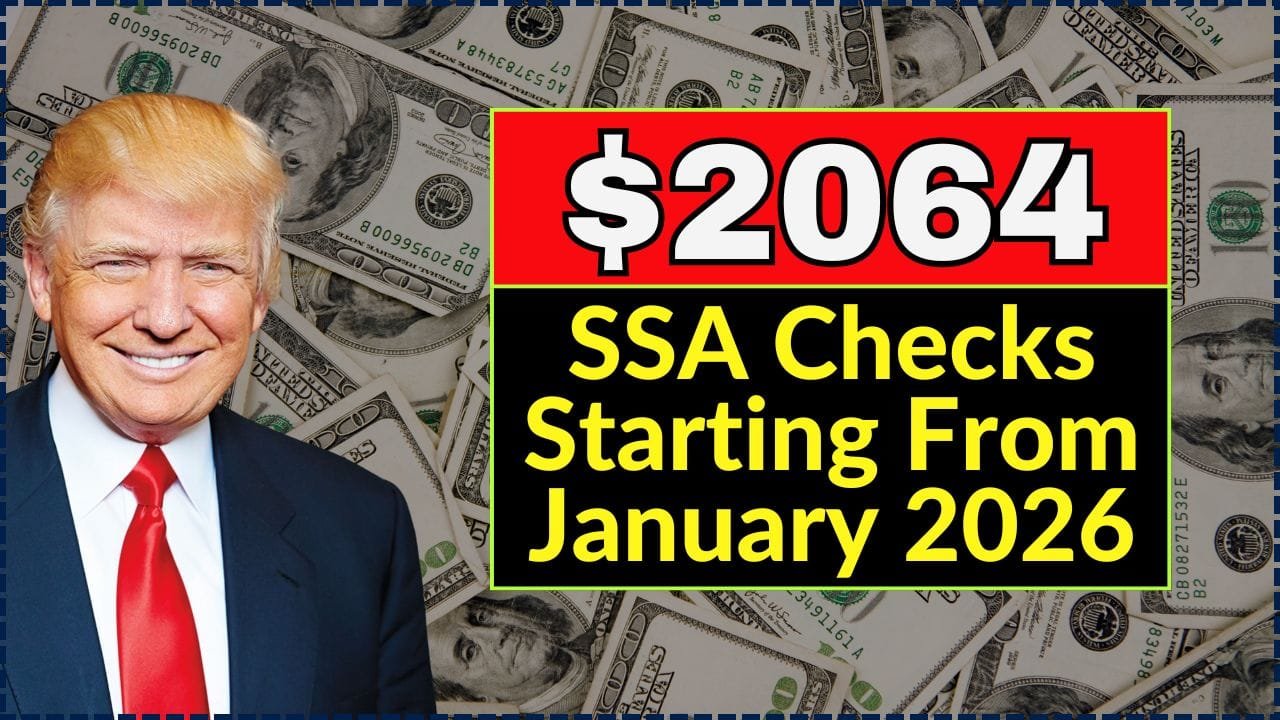 $2064 SSA Checks Starting From January 2026 – Good News For SSI, SSDI ...